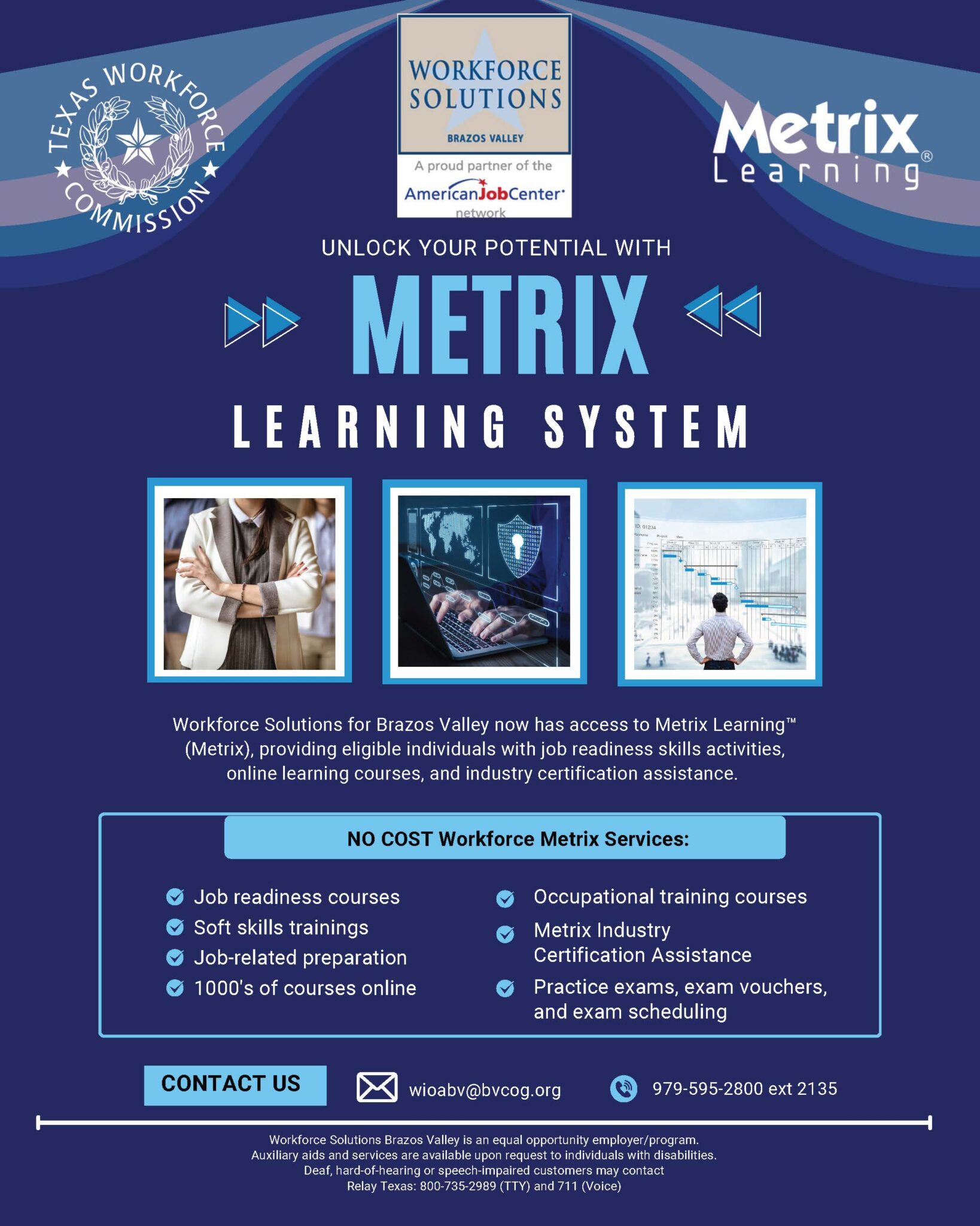 Workforce Solutions Brazos Valley – A proud partner of the American Job ...