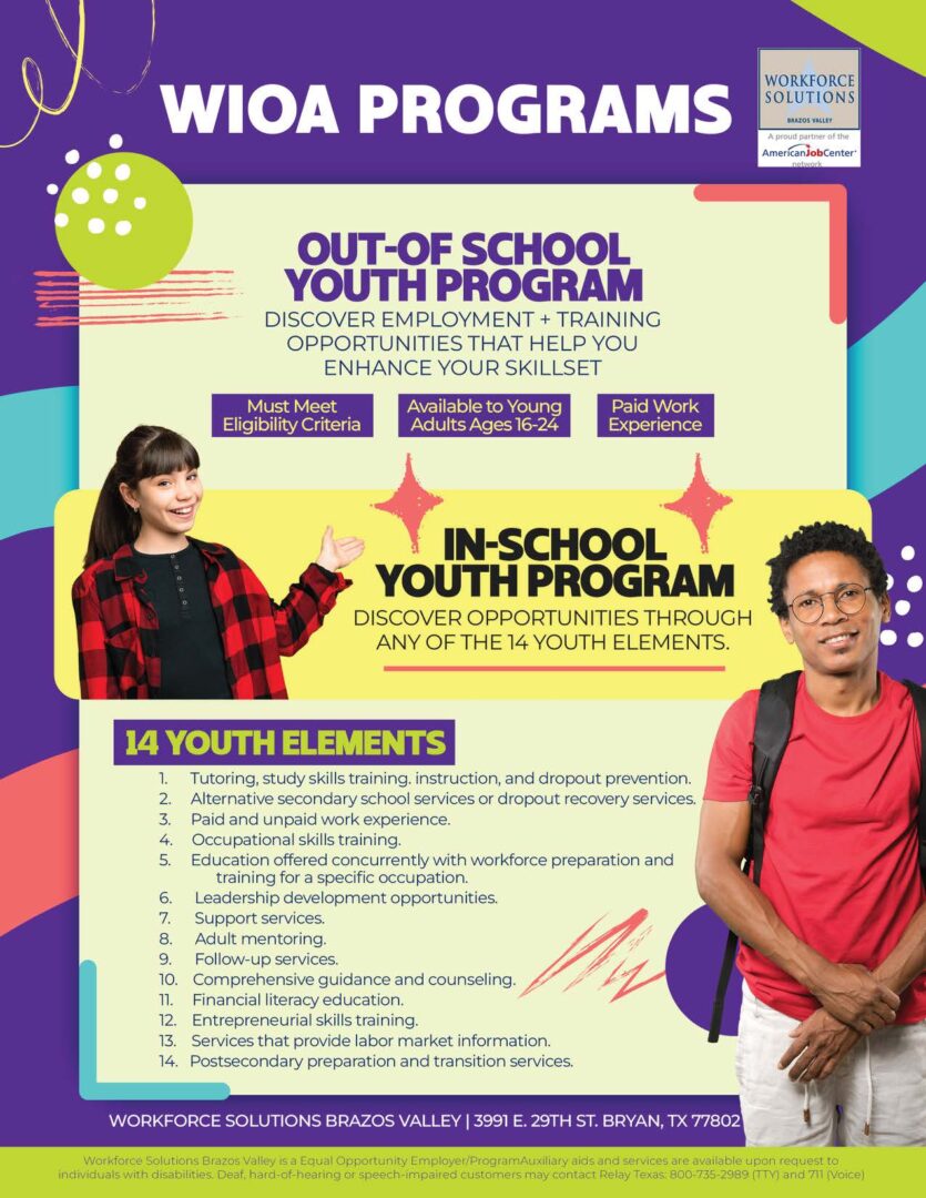 Workforce Solutions Brazos Valley – A proud partner of the American Job ...